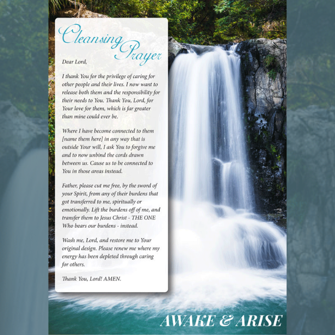 Awake & Arise Cleansing Prayer Poster | Awake and Arise